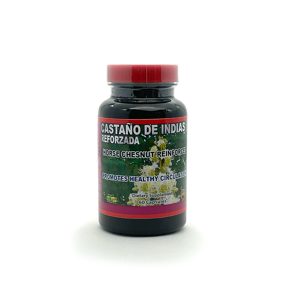 Horse Chestnut Capsules (Castaño De Indias Reforzada) – Remedios Latinos